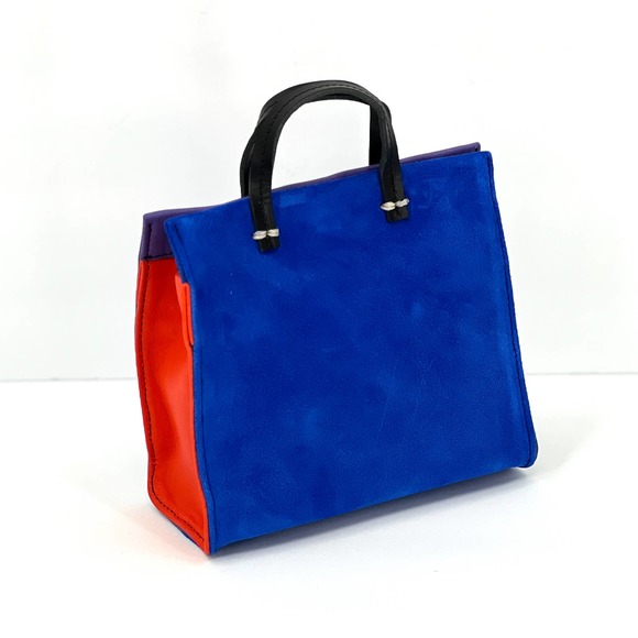 Clare V | Bags | Clare V Crossbody Bag Womens Blue Simple Tote Bebe ...